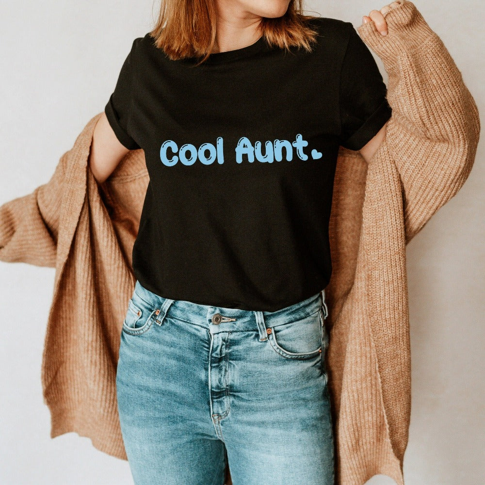Cool Aunt Blue Heart T-Shirt – Jonomea